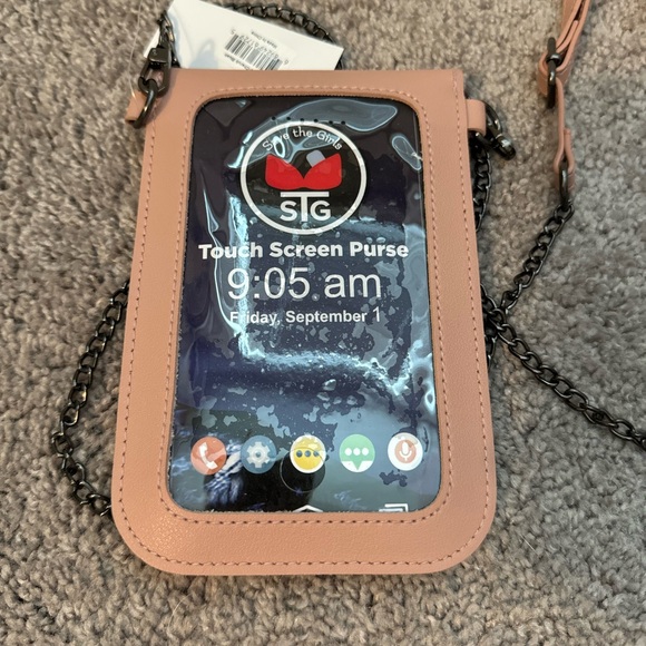 Save The Girls | Bags | Adorable Save The Girls Pink Crossbody Touch ...